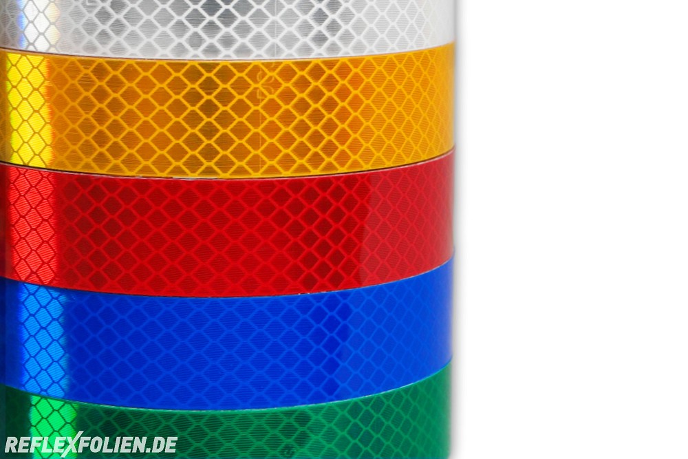 lfm. x 25mm 3M™ Reflexband Diamond Grade™ RA3/C 4090 Reflexfolie ...